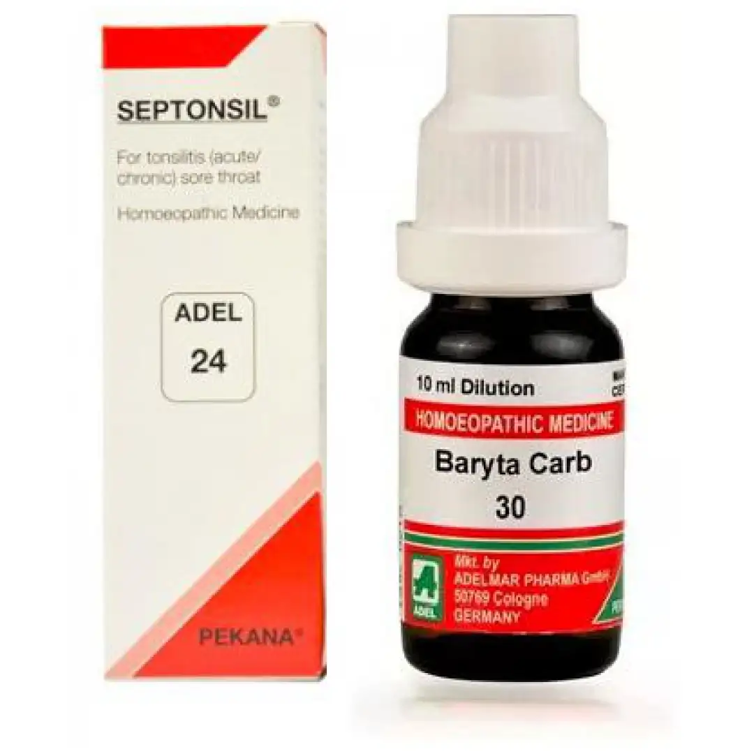ADEL Anti Tonsilitis Combo (Adel 24 + Baryta Carb) Uses in Hindi - लाभ, फायदे, उपयोग, प्रयोग ...
